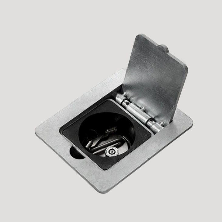 Rhino RT RD4 - Black Steel Telescopic Security Bollard - Powder Coated ...